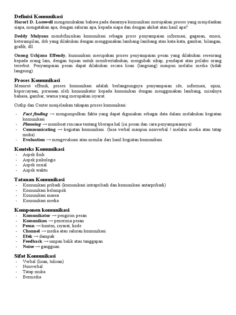 Materi Kompre Fix | PDF