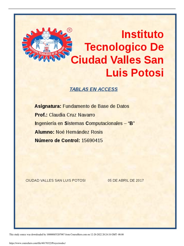 Proyectos | PDF | Policía | Bases de datos
