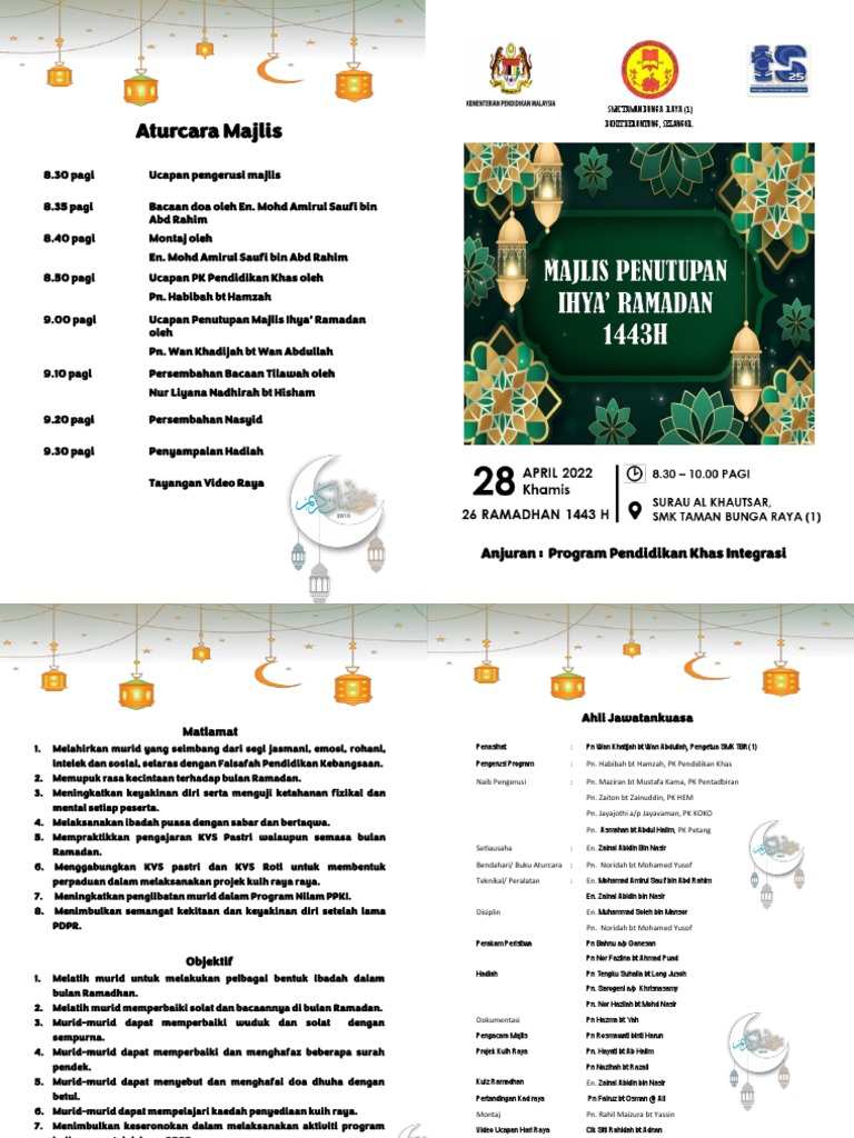 Buku Program Ihya Ramadan | PDF