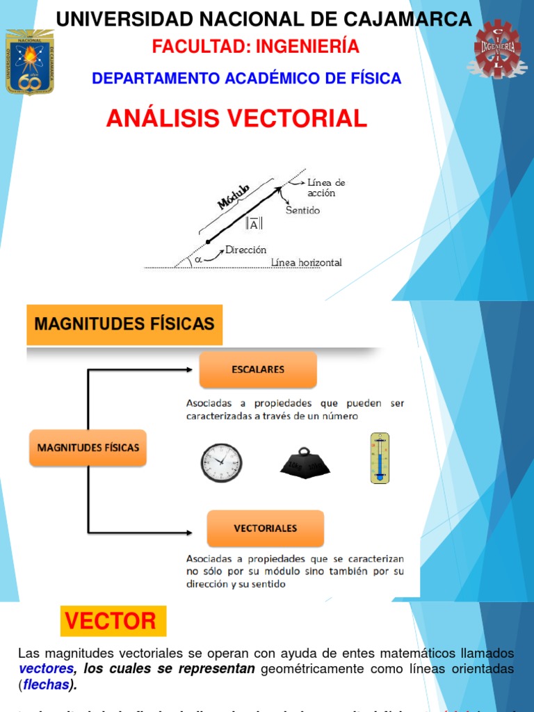 Analisis Vectorial | PDF | Vector Euclidiano | Física teórica