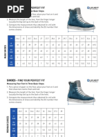 Size Chart - Bata | PDF | Sports & Recreation | Home & Garden
