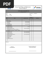 Precast Checklist | PDF | Precast Concrete | Concrete