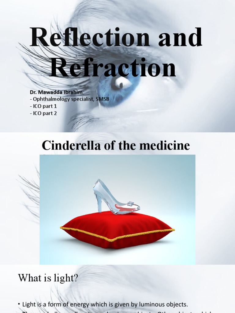 Light Reflection and Refraction Explained | PDF | Reflection (Physics ...