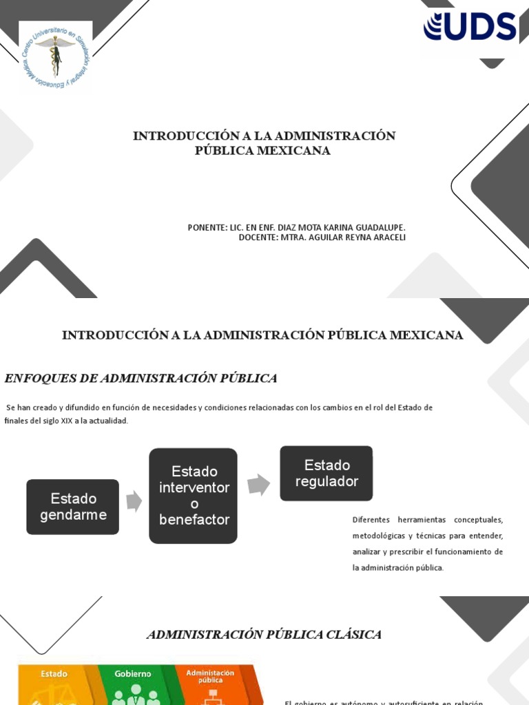 INTRODUCCIÓN A LA ADMINISTRACIÓN PÚBLICA MEXICANA | PDF | Administración Pública | Esfera pública