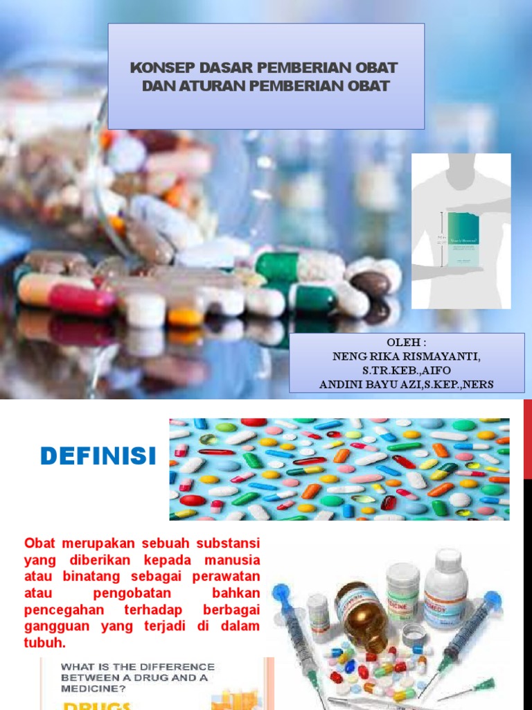 Panduan Pemberian Obat yang Tepat | PDF