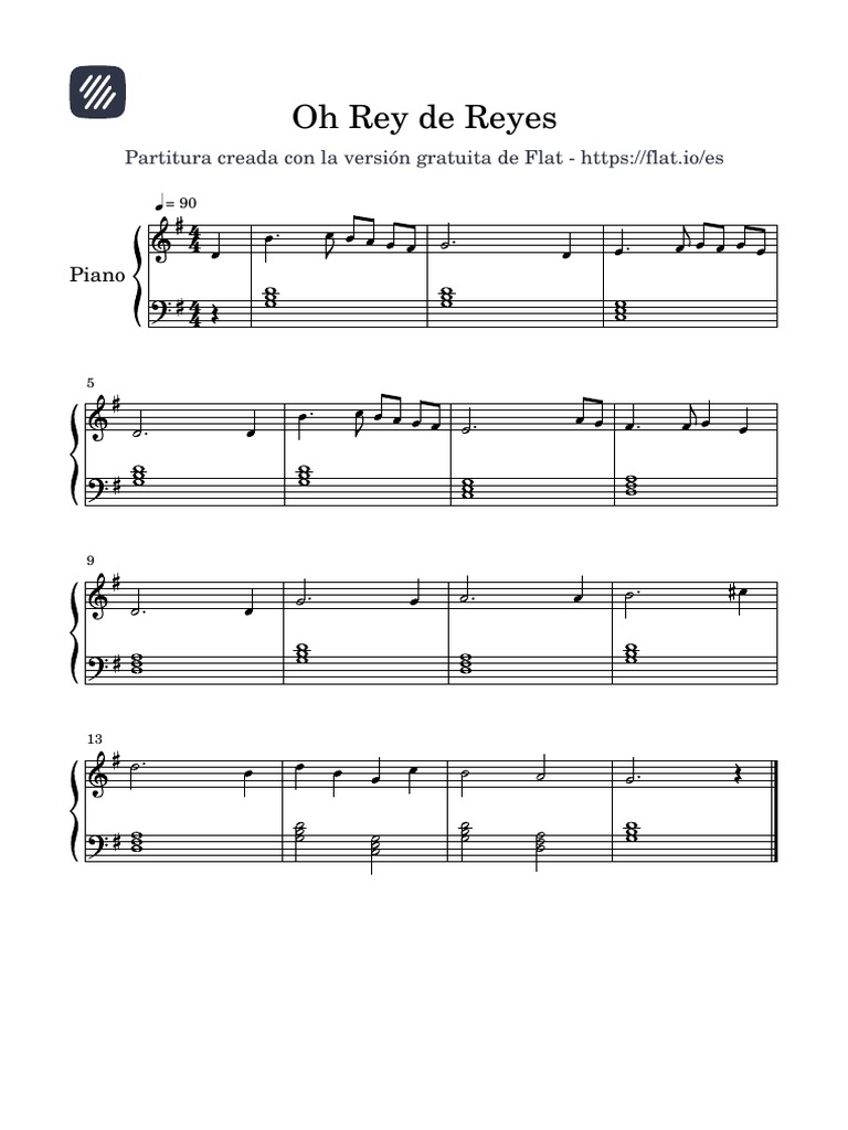 Oh Rey de Reyes | PDF