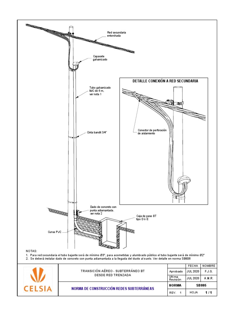 Planos Canalizaciones Subterraneas-16 | PDF