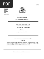 Normal Distribution Table SPM | PDF