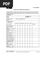 Plant Pre Start Procedure | PDF