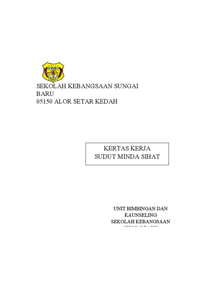 Kertas Kerja Pelancaran Jom Fit Kedah SKSB | PDF