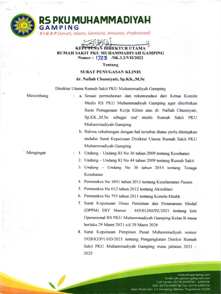 Dr. Nafiah Chusniyati, SP - KK.,M.SC Compressed | PDF