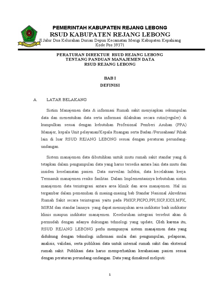 Panduan Sistim Manajemen Data Terintegrasi | PDF | Bisnis