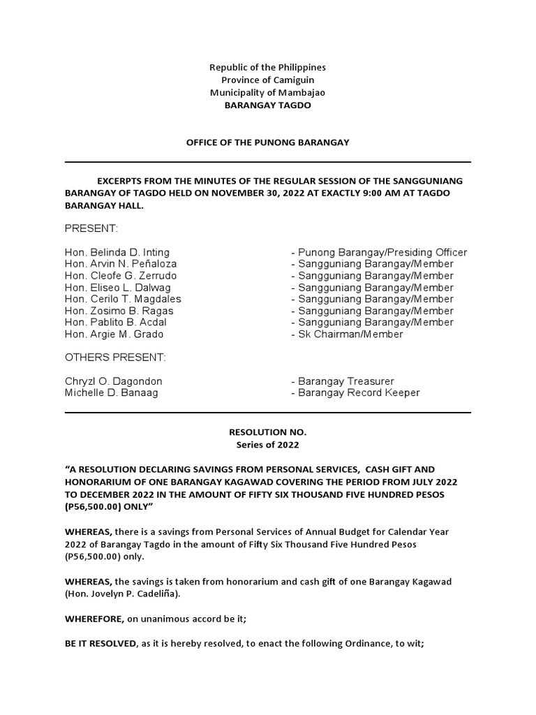 Resolution Pdf Government