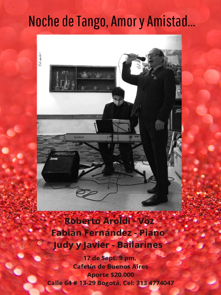 Noche de Tango en Bogotá: 17 Septiembre | PDF