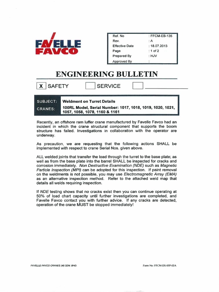 FF Engineering Bulletin | PDF