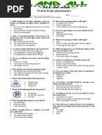 Theoretical Driving Exam Sample Reviewer | PDF | Traffic | Test ...