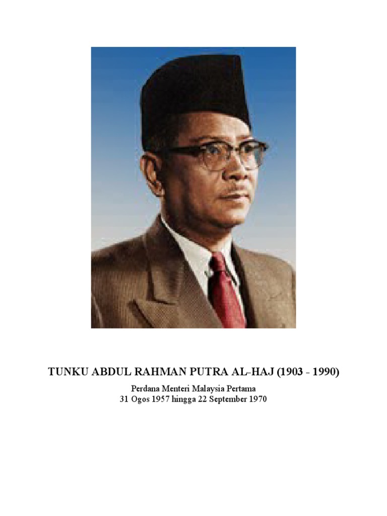 Tunku Abdul Rahman Putra Al | PDF