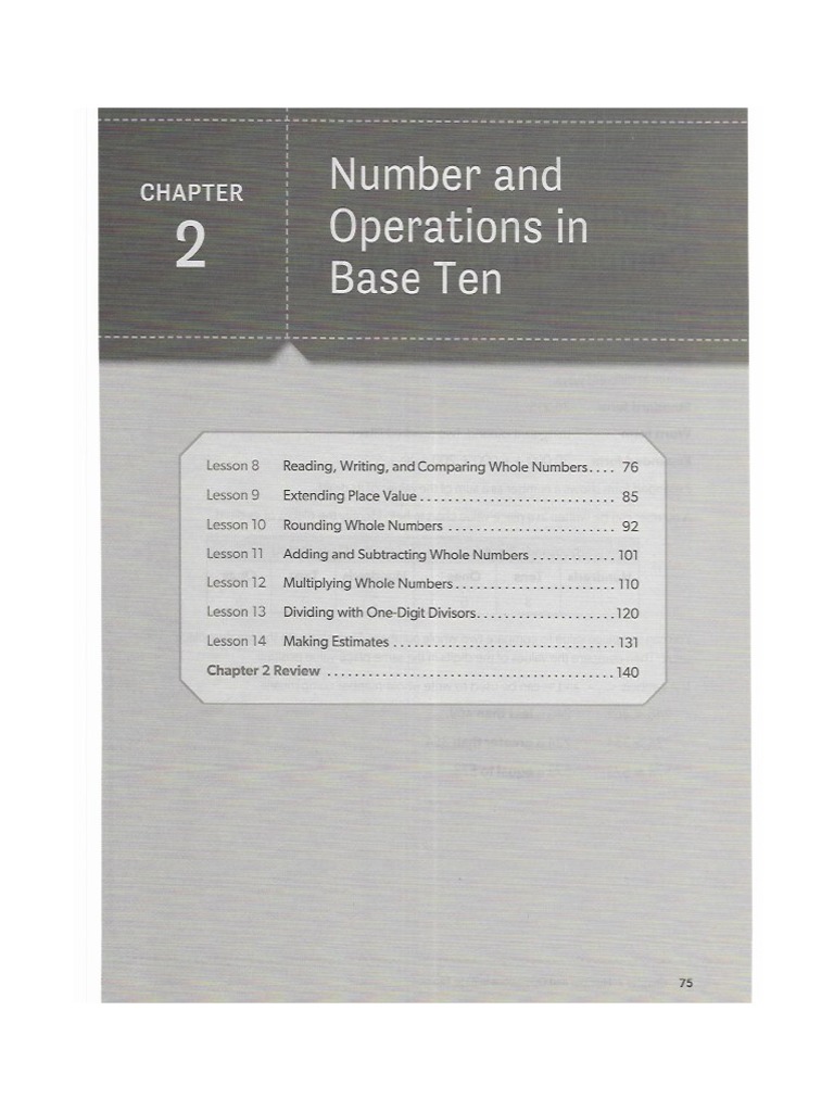 Chapter 2 Math | PDF