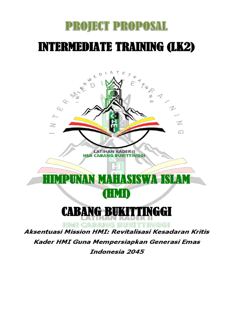 Proposal Lk2 Hmi Cab - Bukittinggi 2023 | PDF