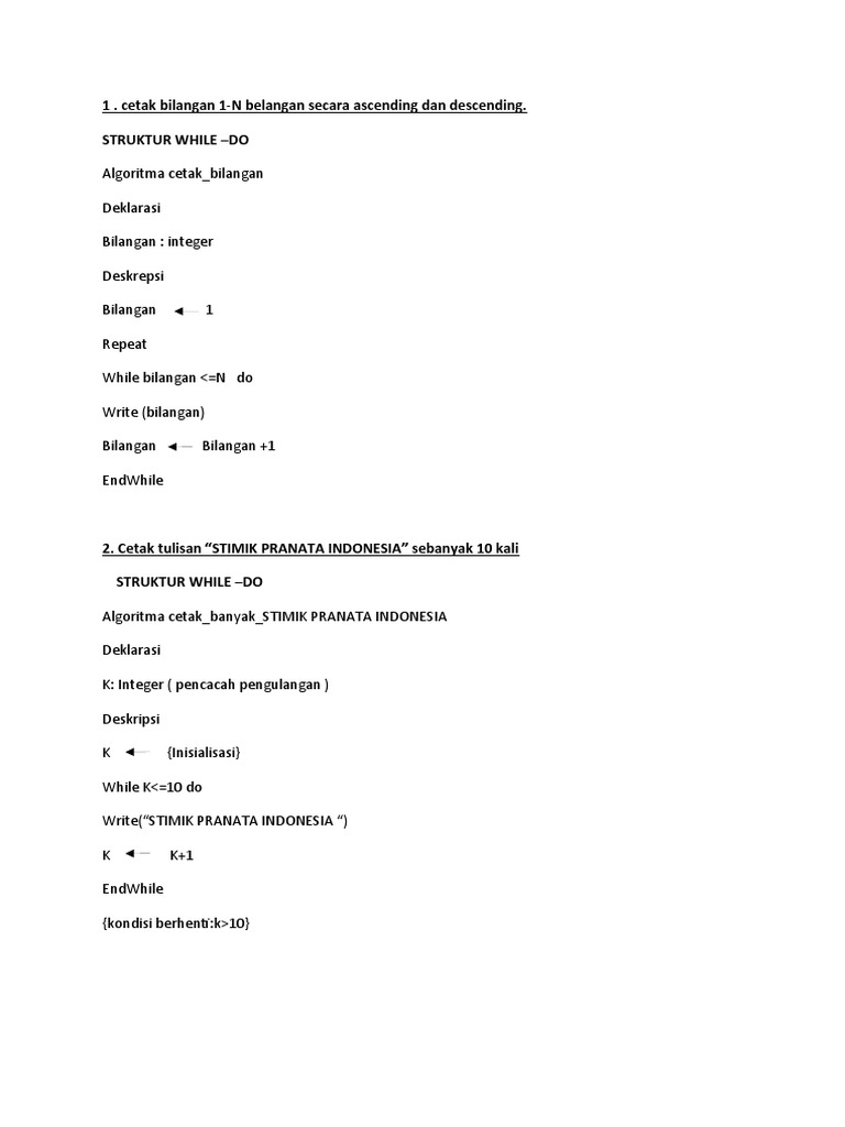 Tugas Algoritma | PDF | Metode & Bahan Ajar