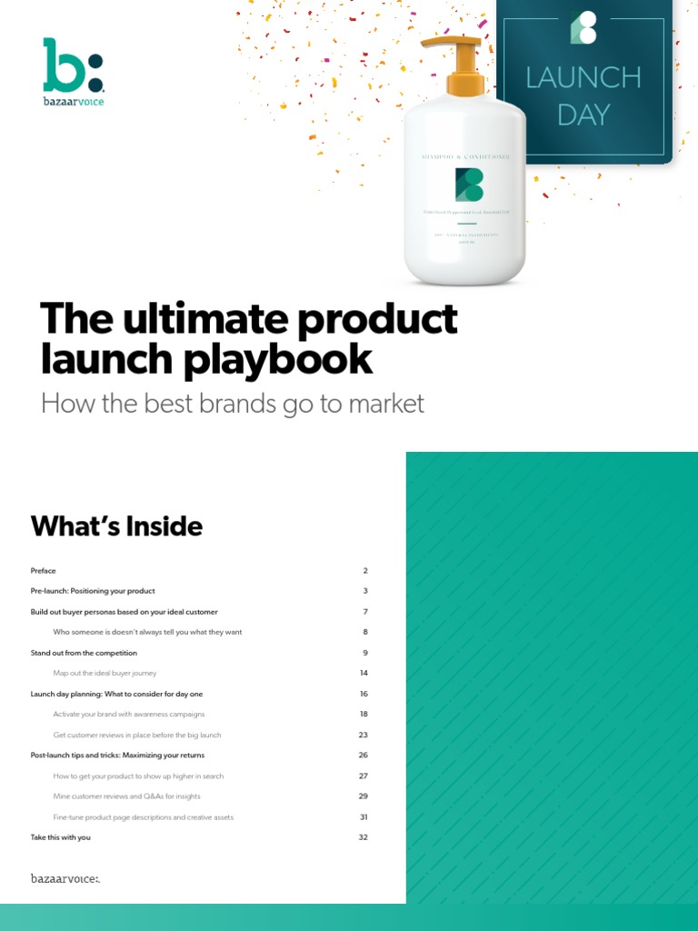 Ultimate Product Launch Playbook | PDF | Brand | Advertising