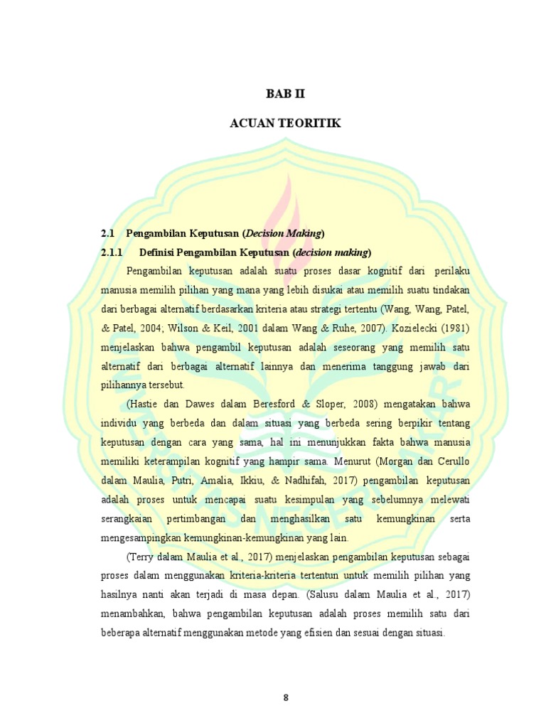 Keterampilan Pengambilan Keputusan | PDF