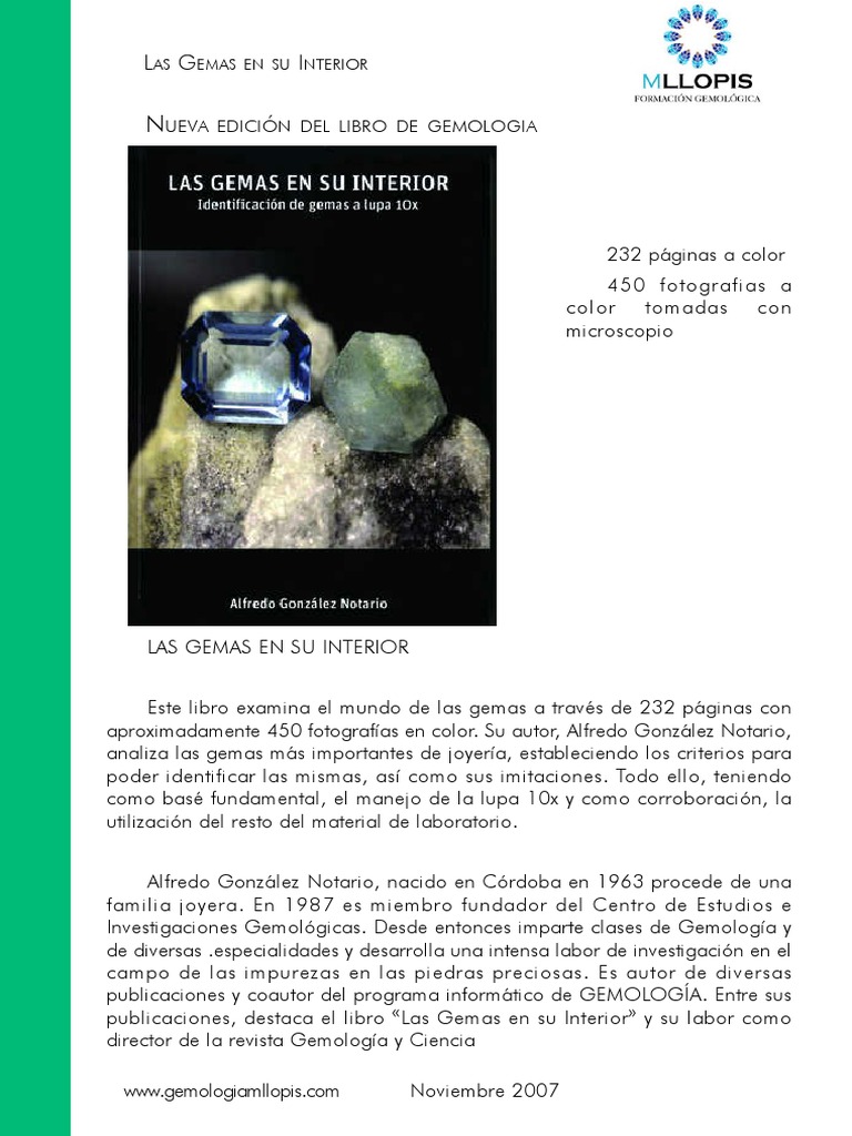 Análisis de Gemas con Lupa 10x | PDF | Science