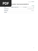 Pest Control Documentation Templates | PDF