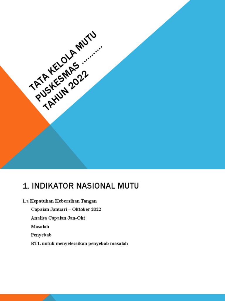 Contoh Paparan Tata Kelola Mutu | PDF