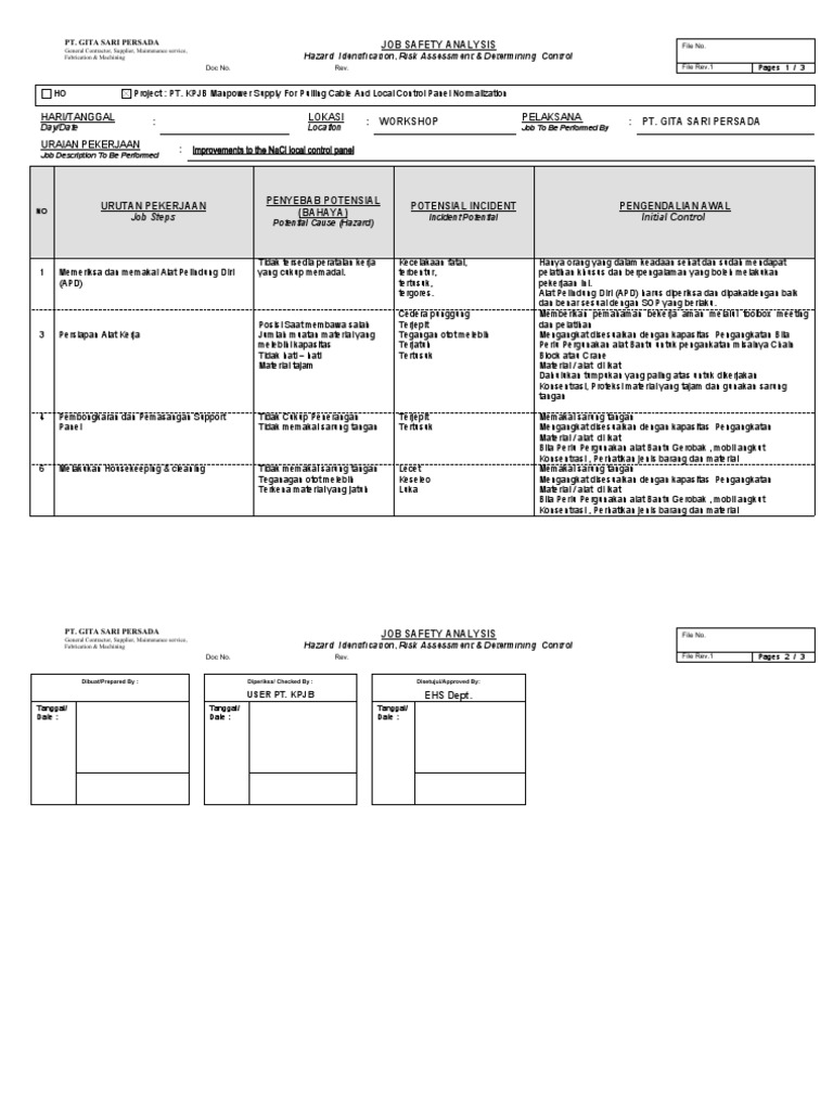 JSA Improvements To The NaCl Local Control Panel | PDF