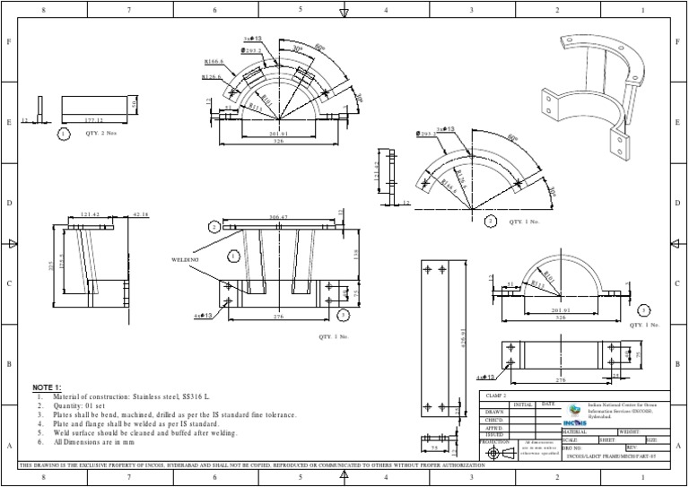 Bow Mast Model - 1 | PDF | Mechanical Engineering | Economic Sectors