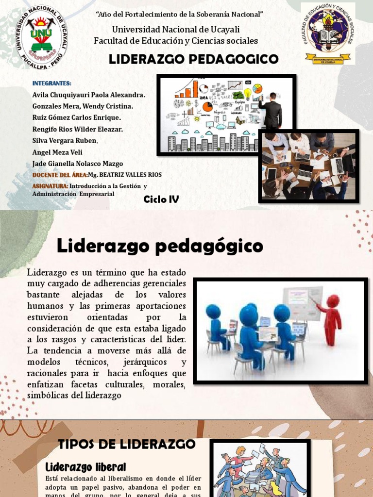 Liderazgo Pedagogico | PDF | Liderazgo | Las emociones