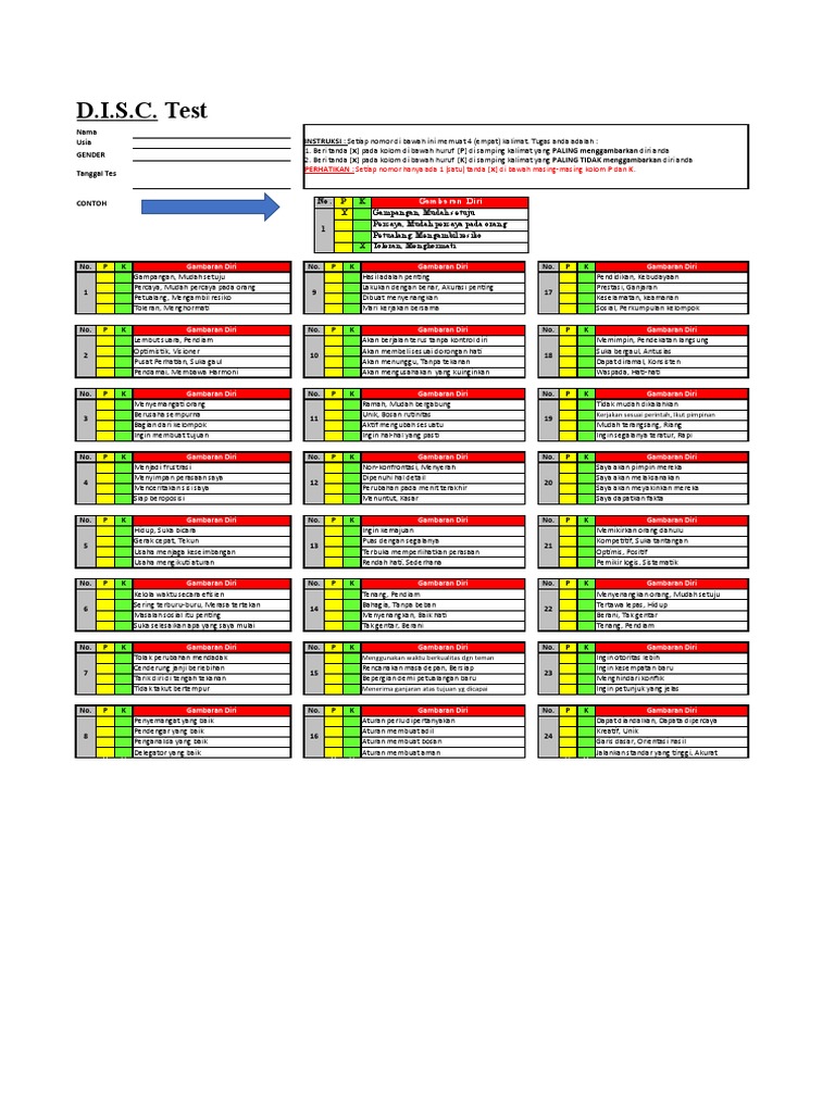 Master Disc Test | PDF
