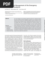 Red and Orange Flags For Secondary Headache (SNOOP 10) | PDF | Headache ...