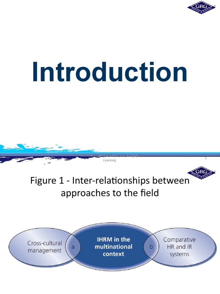 Introduction To IHRM - 1,2 | PDF | Human Resource Management | Human ...