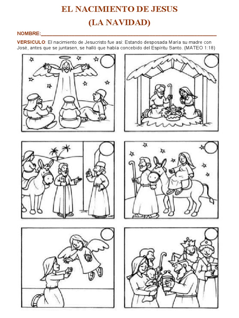El milagroso nacimiento de Jesús, el Salvador prometido | PDF