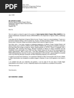 Application Letter DPWH | PDF | Educational Stages | Qualifications