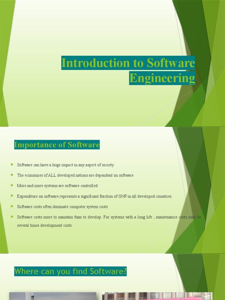 Introduction To Software Engineering | PDF | Software | Information ... Introduction To Software Engineering | PDF | Software | Information ...