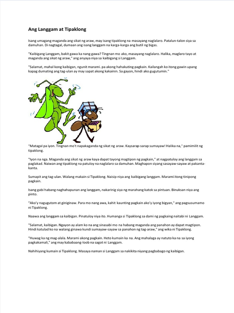 Mga Pabula 5617ef8f35758 | PDF