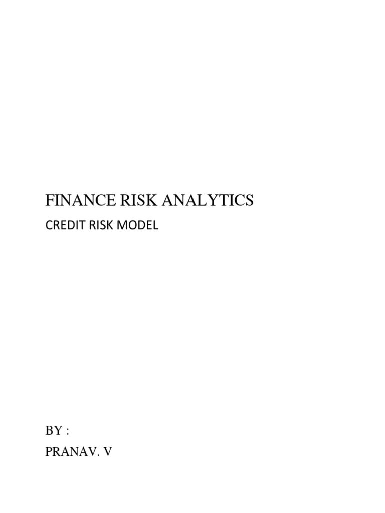 FRA Assignment | PDF | Credit Risk | Finance & Money Management