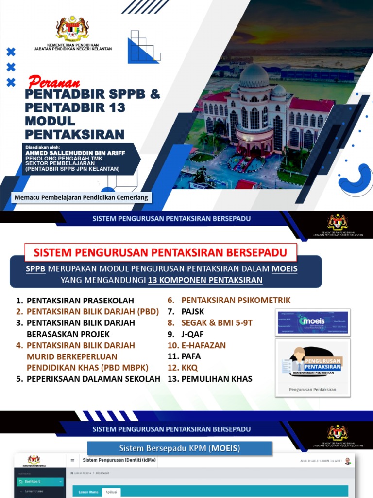 Taklimat Admin SPPB | PDF