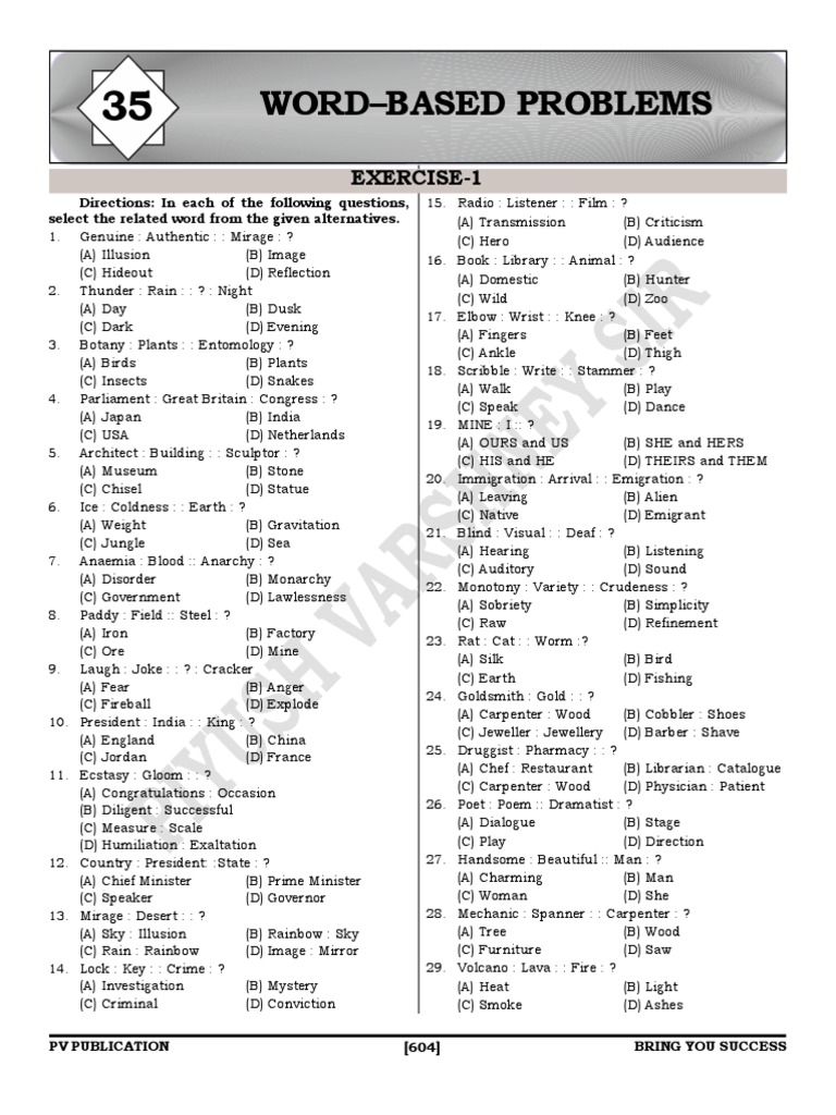 Word-Based Problems (English) | PDF | Fruit | Flowers