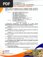 Draft Resolution No. 11-2020 - Requesting Financial Assistance For Araw ...