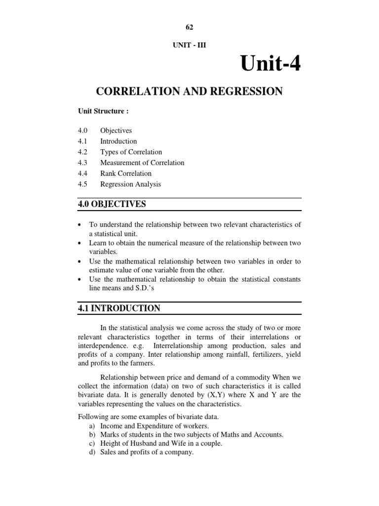 Correlation and Regression | PDF | Regression Analysis | Statistics Correlation and Regression | PDF | Regression Analysis | Statistics