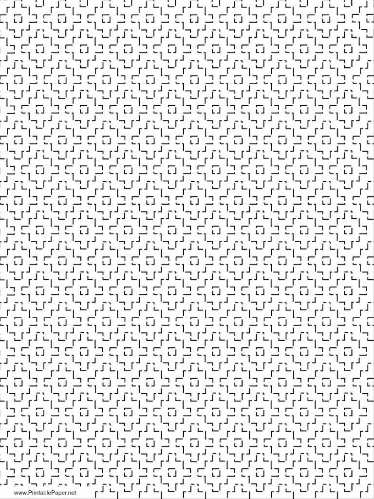 Sashiko Cross Pattern | PDF