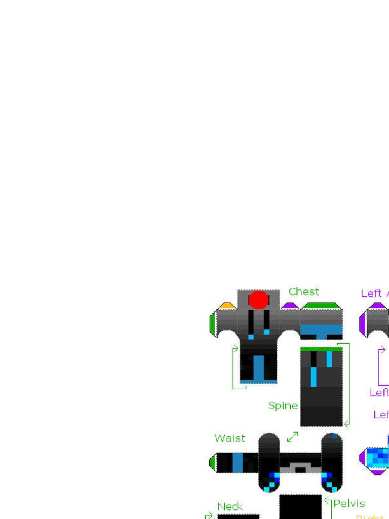 Minecraft Bendable Character | PDF