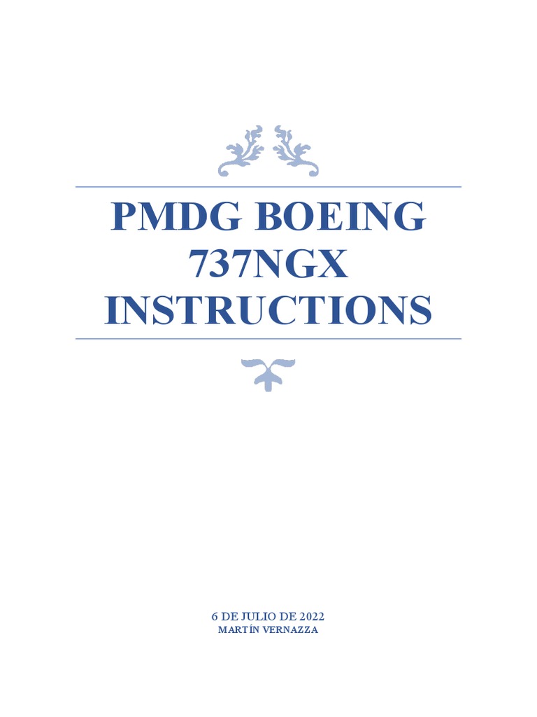 BOEING 737 PMDG NGXu Checklist | PDF | Takeoff | Air Traffic Control