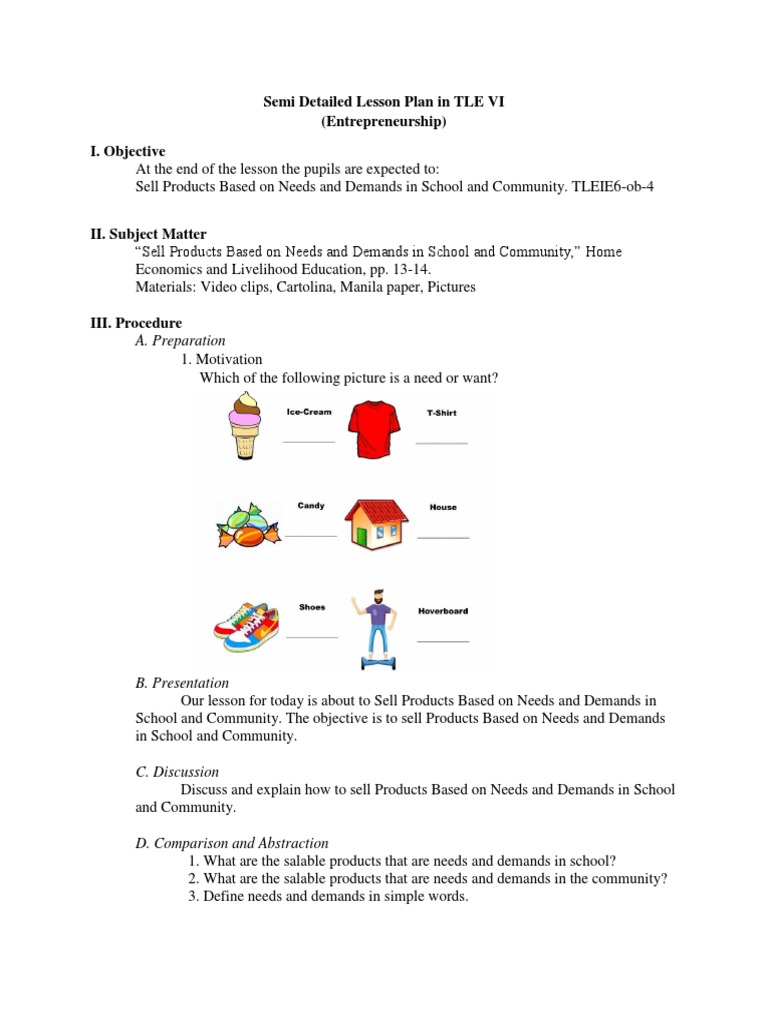 ICT Semi Detailed Lesson Plan in TLE VI | PDF