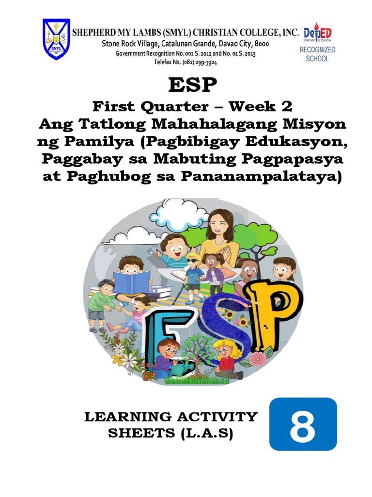 Esp8 Las-Q1 Module 2 | PDF