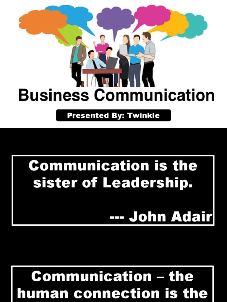 Business Communication | PDF | Communication | Cognition
